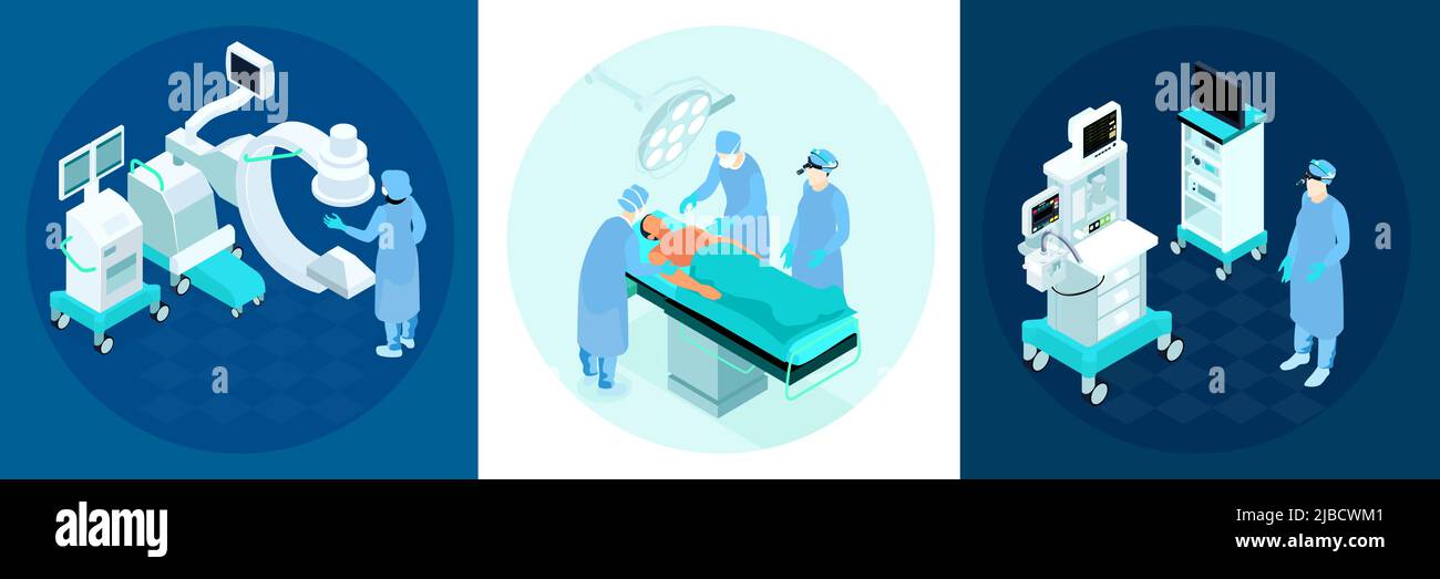 Surgeon during surgery Stock Vector Images - Alamy