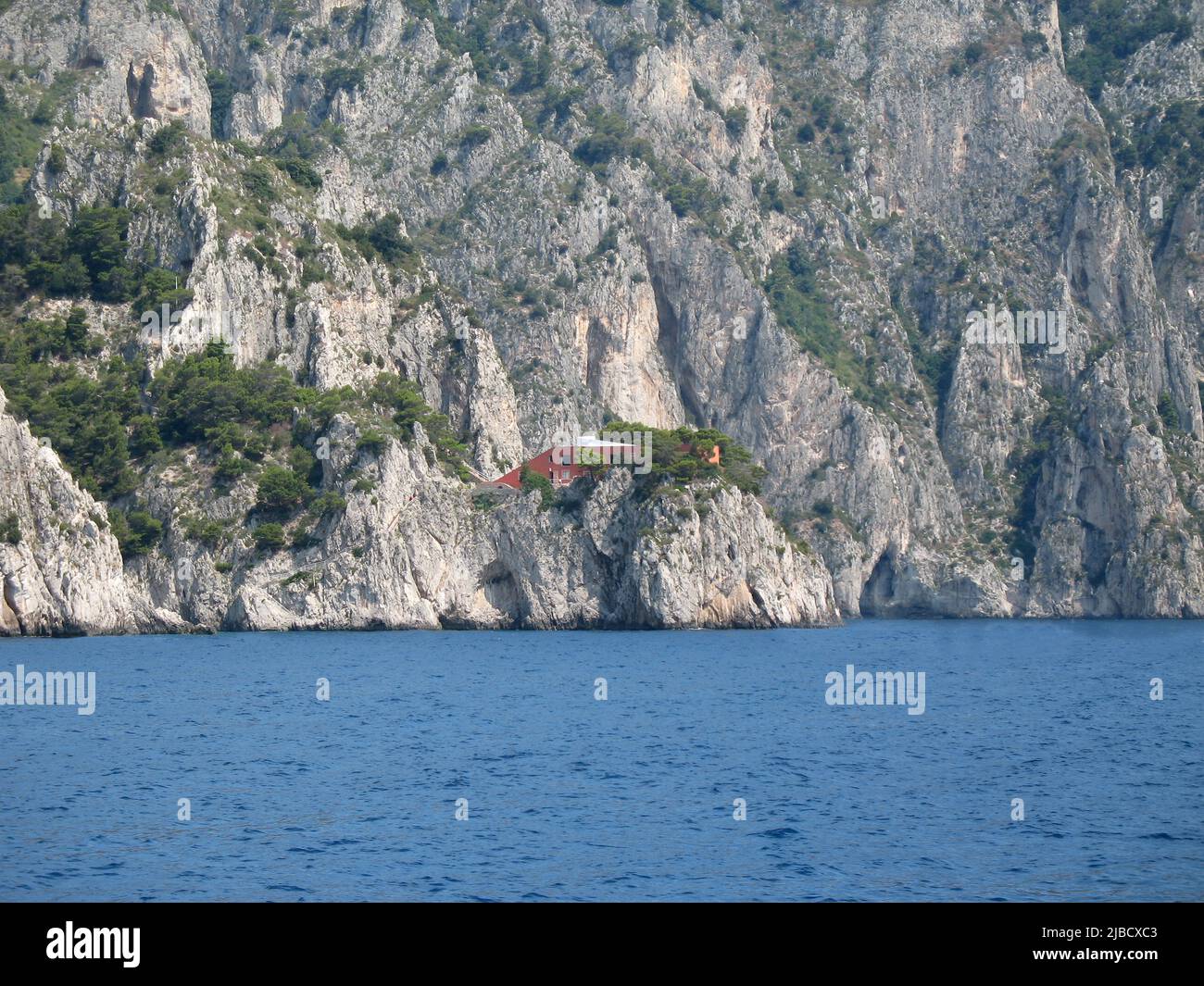 Casa Malaparte Capri italy Stock Photo - Alamy
