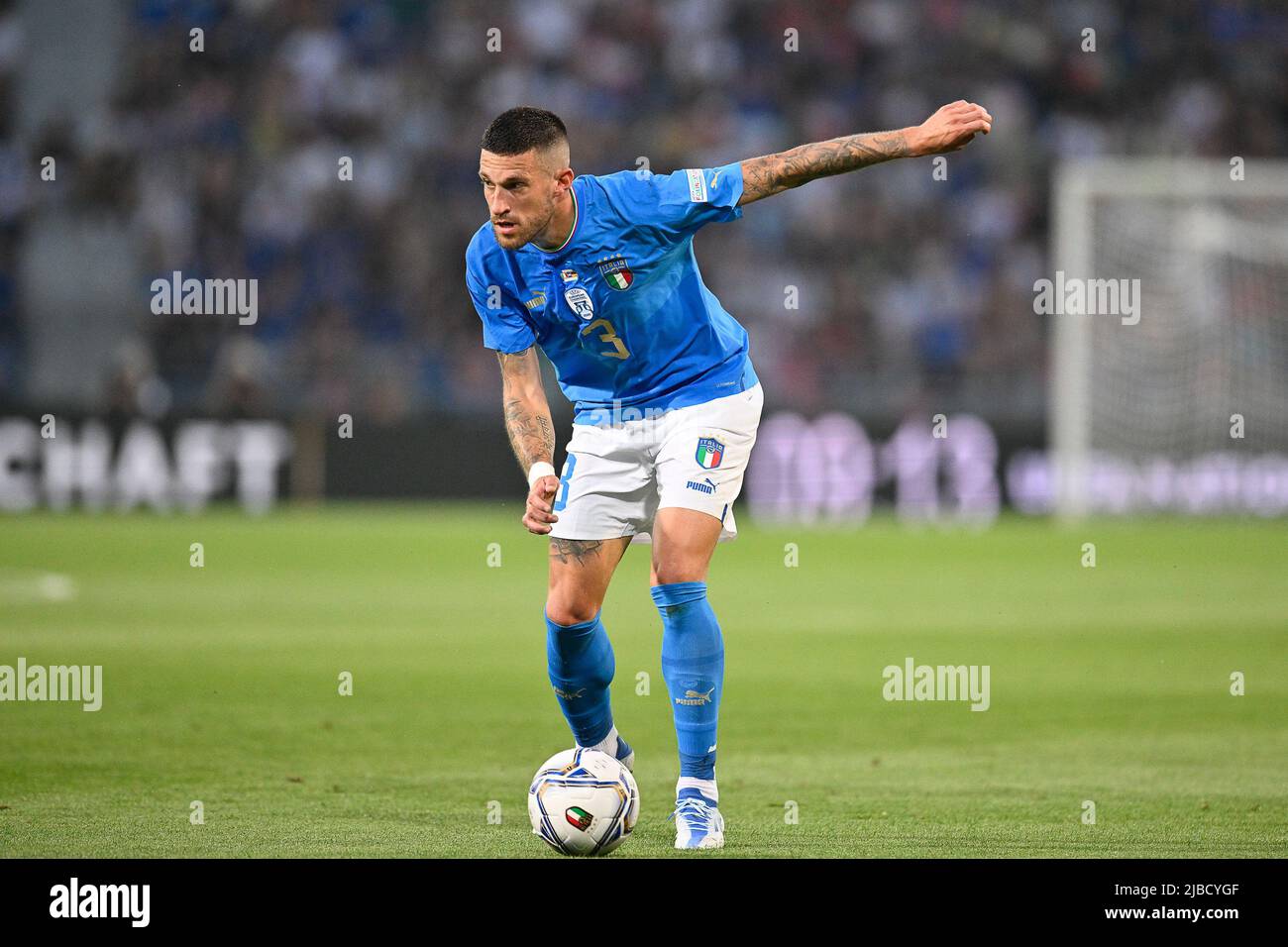 Cristiano Biraghi of Italy during football match Italy vs Germany, at ...