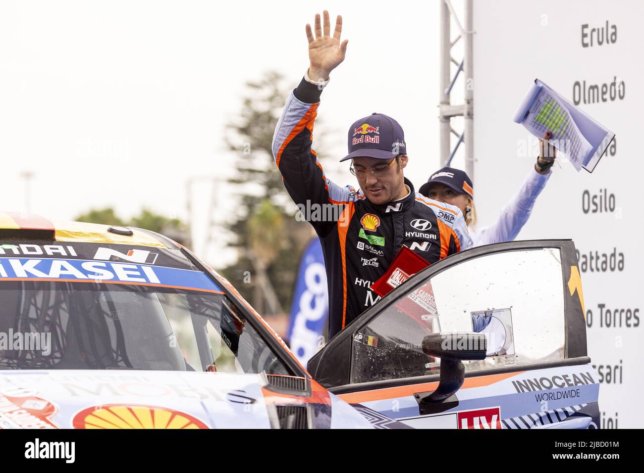 NEUVILLE Thierry (bel), Hyundai Shell Mobis World Rally Team, Hyundai ...
