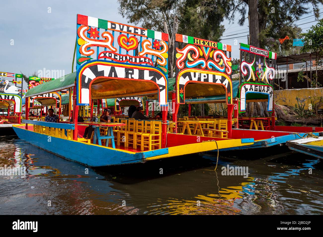 Mexico City, January 19th 2019: Families enjoying a traditional day out ...