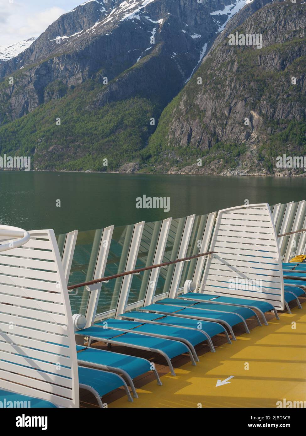 ship cruise in the norwegian hardangerfjord Stock Photo - Alamy
