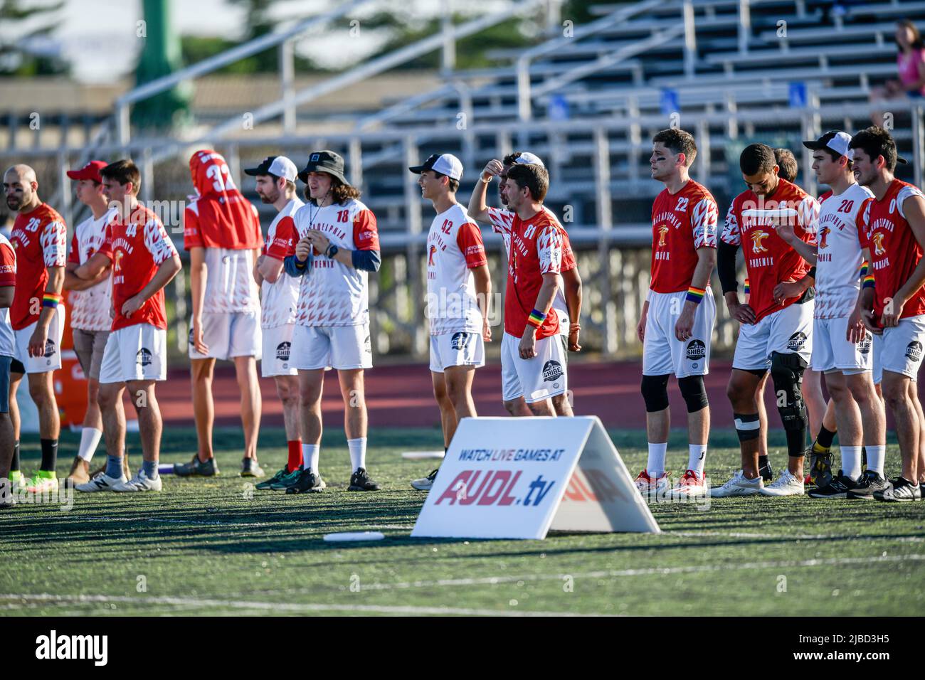 Ultimate frisbee match hi-res stock photography and images - Alamy