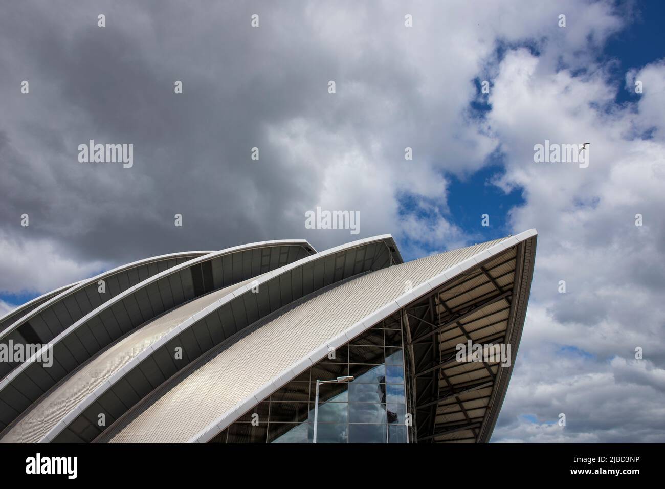 Architectural detail from the roof of the Foster + Partners designed ...