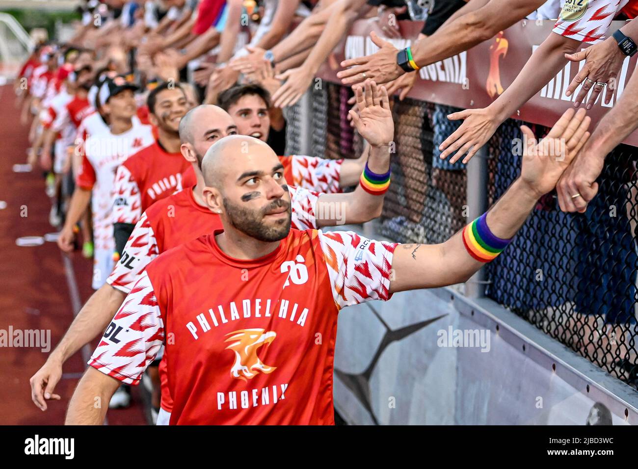 Ultimate frisbee competition match - AUDL professional frisbee players ...