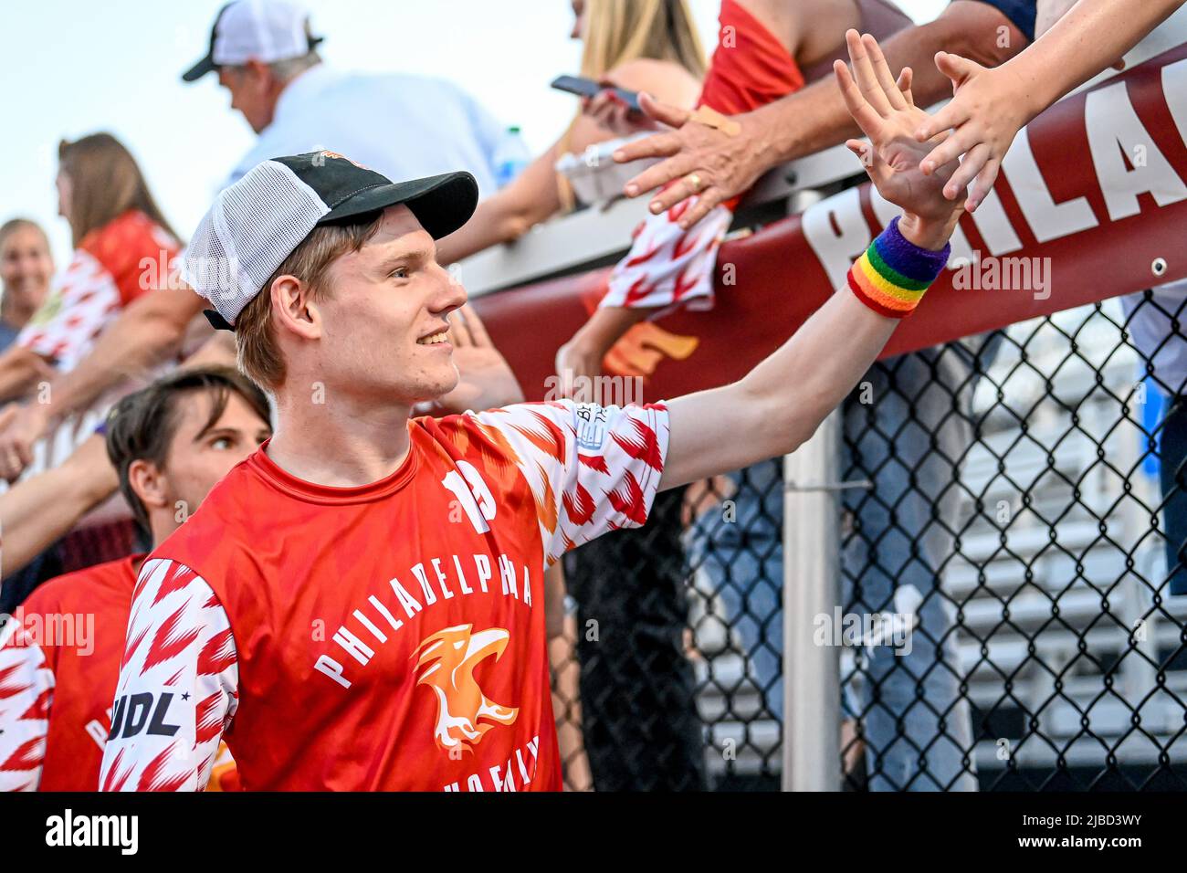 Ultimate frisbee competition match - AUDL professional frisbee players ...