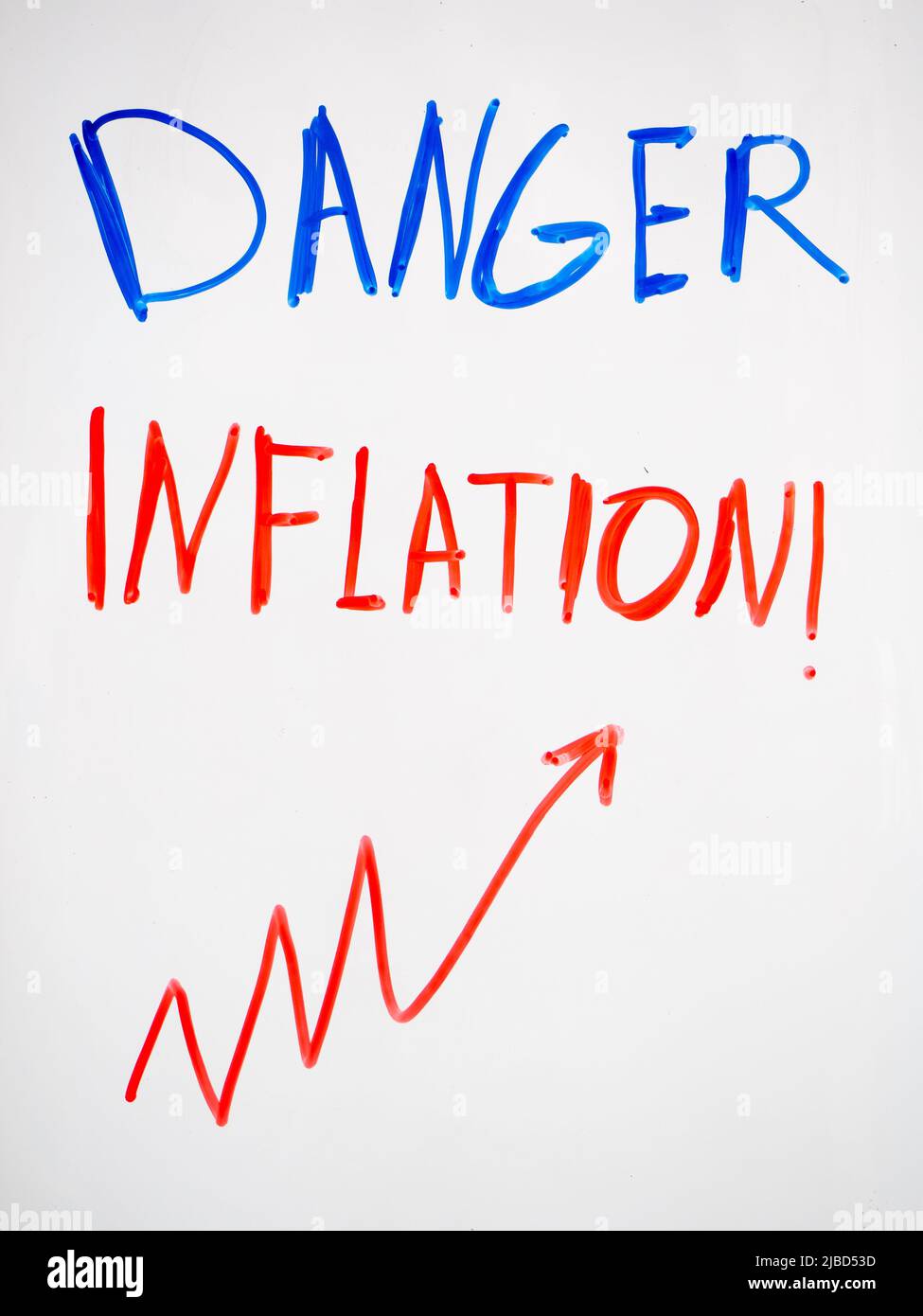 Problems due to rising inflation worldwide. Crisis concept Stock Photo ...