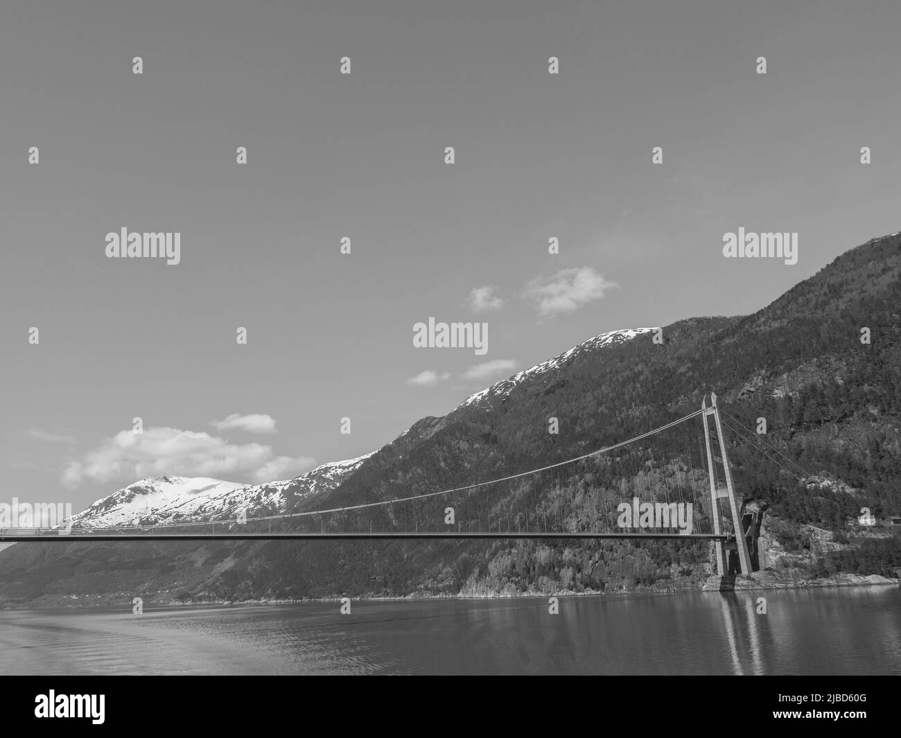 ship cruise in the norwegian hardangerfjord Stock Photo - Alamy