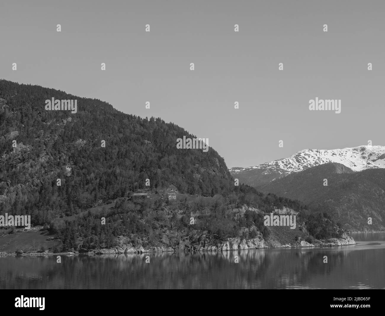 ship cruise in the norwegian hardangerfjord Stock Photo - Alamy