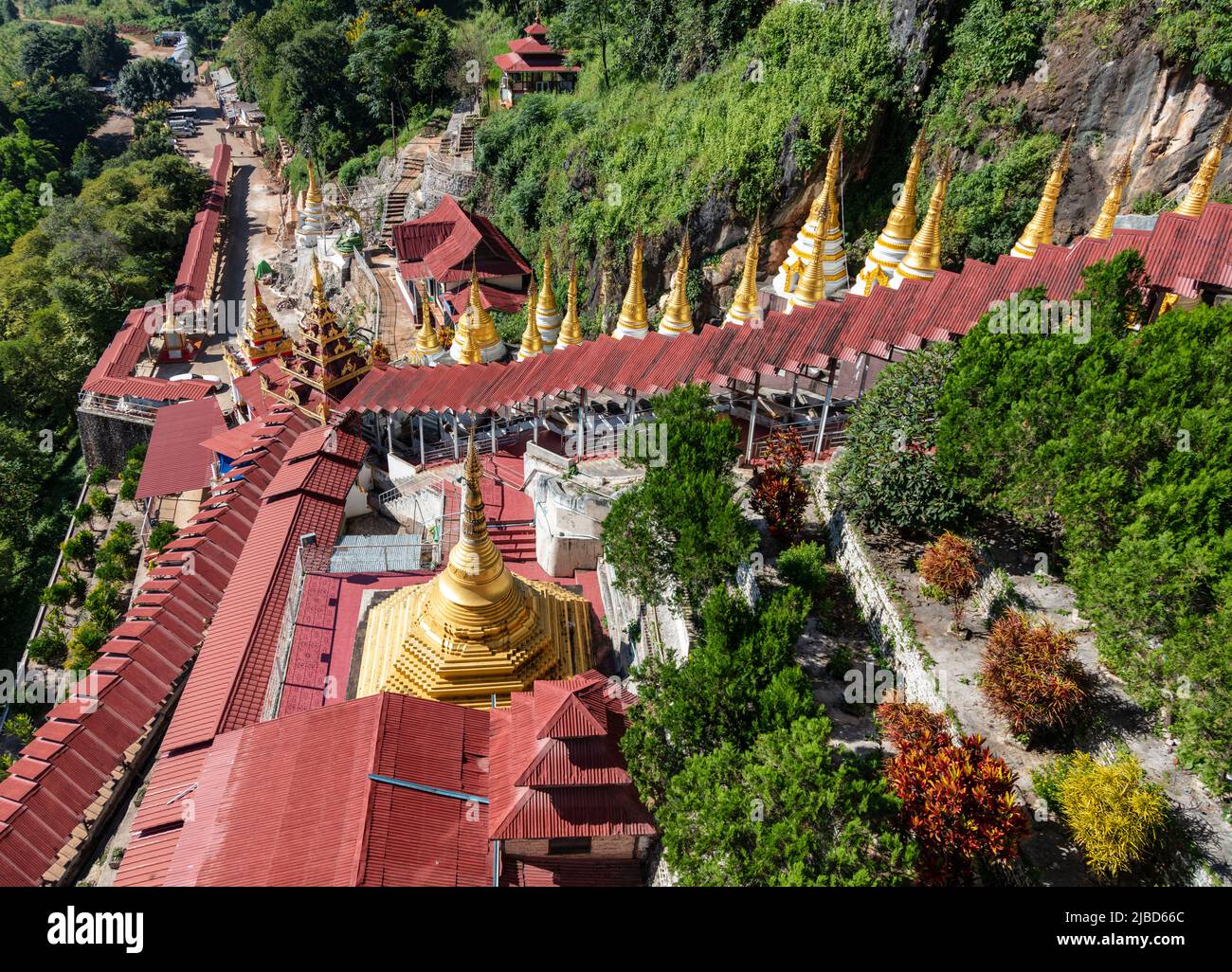 Pindaya Temple, Pindaya, Myanmar (Burma Stock Photo - Alamy