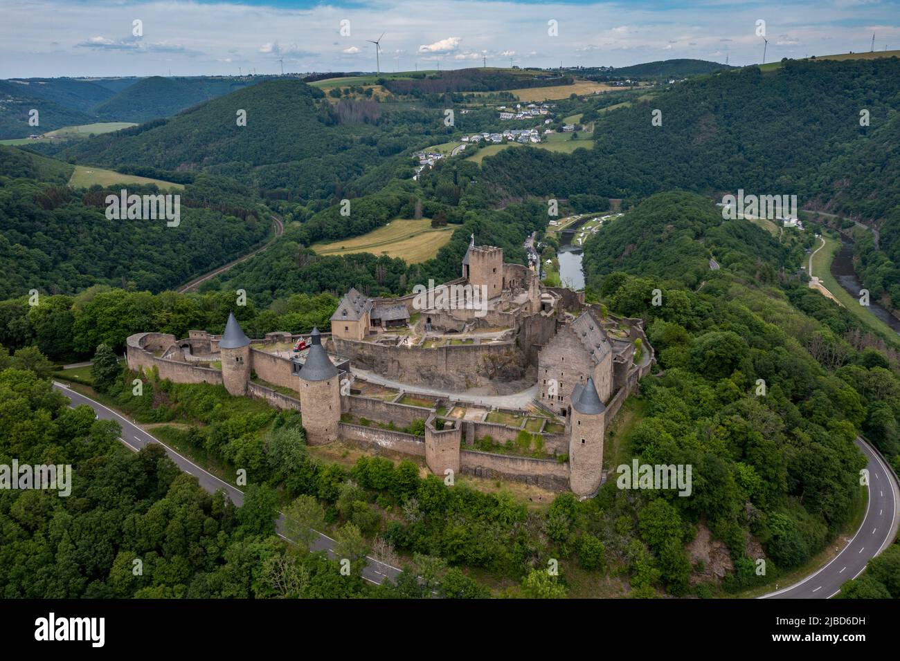 Bourscheid castle hi-res stock photography and images - Alamy