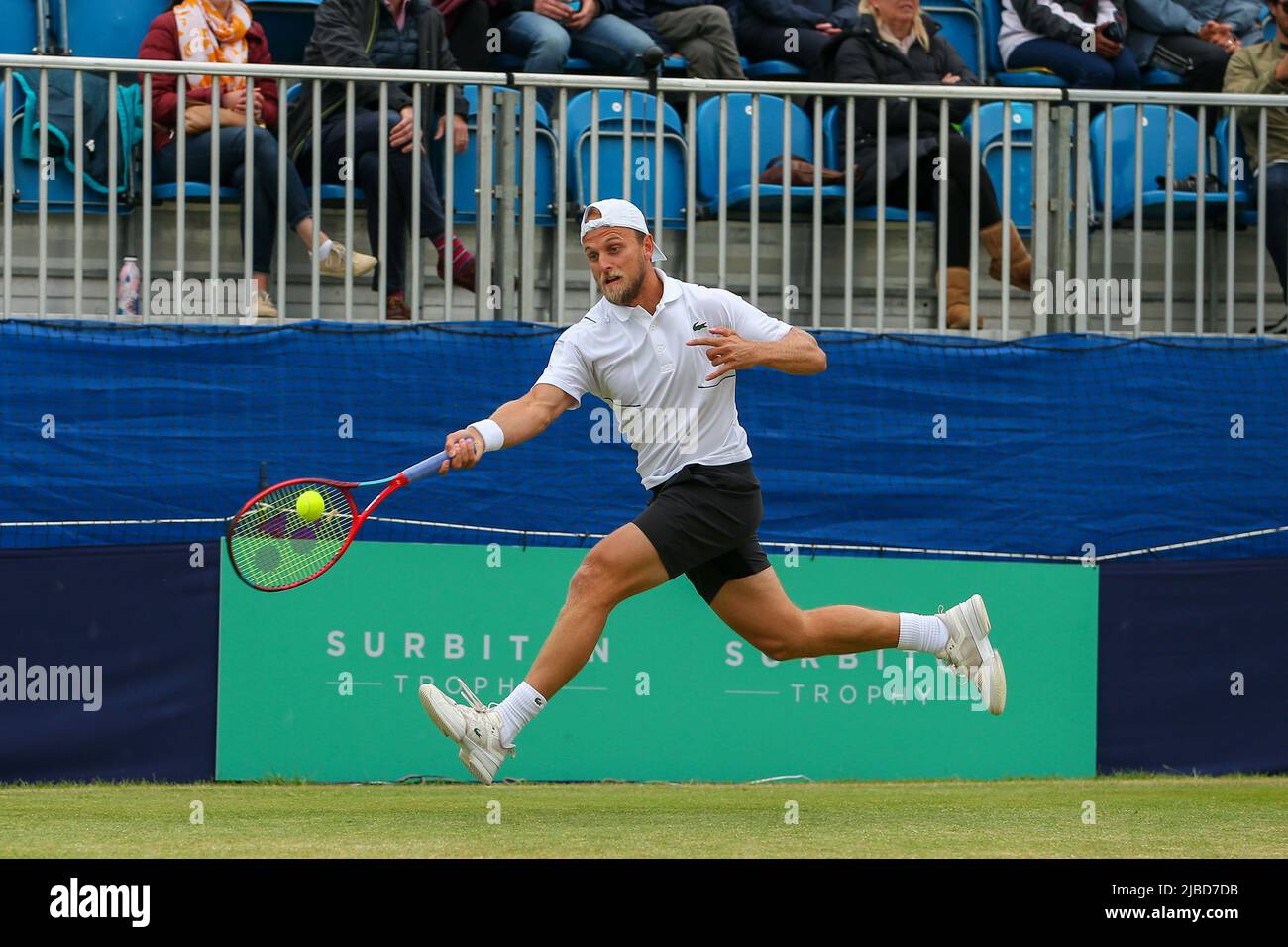 London, England: 5th June 2022; Surbiton Racket & Fitness Club ...
