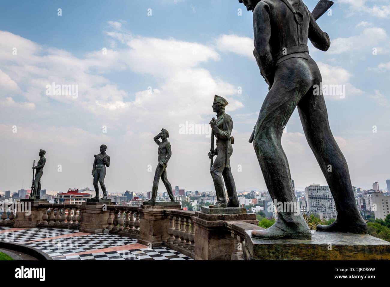 Mexico City, January 22nd 2019: Chapultepec Park in Mexico City Stock ...