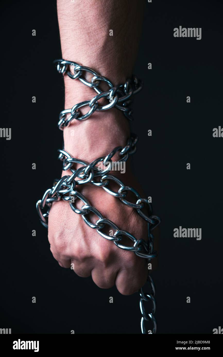 Hostage chain hi-res stock photography and images - Alamy