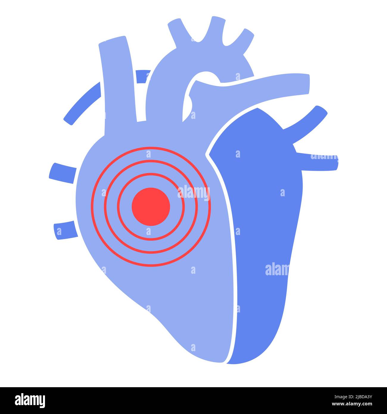 Cardiology, conceptual illustration Stock Photo - Alamy