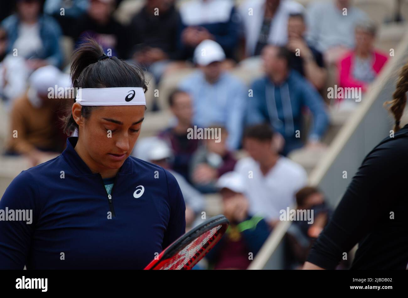 Caroline Garcia and kristina Mladenovic, court simone-mathieu, rolanf ...