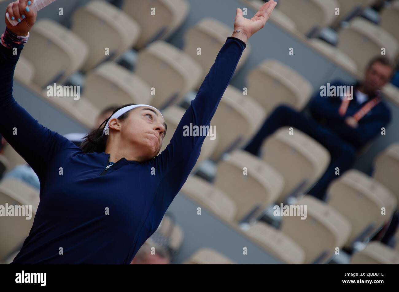 Caroline Garcia and kristina Mladenovic, court simone-mathieu, rolanf ...