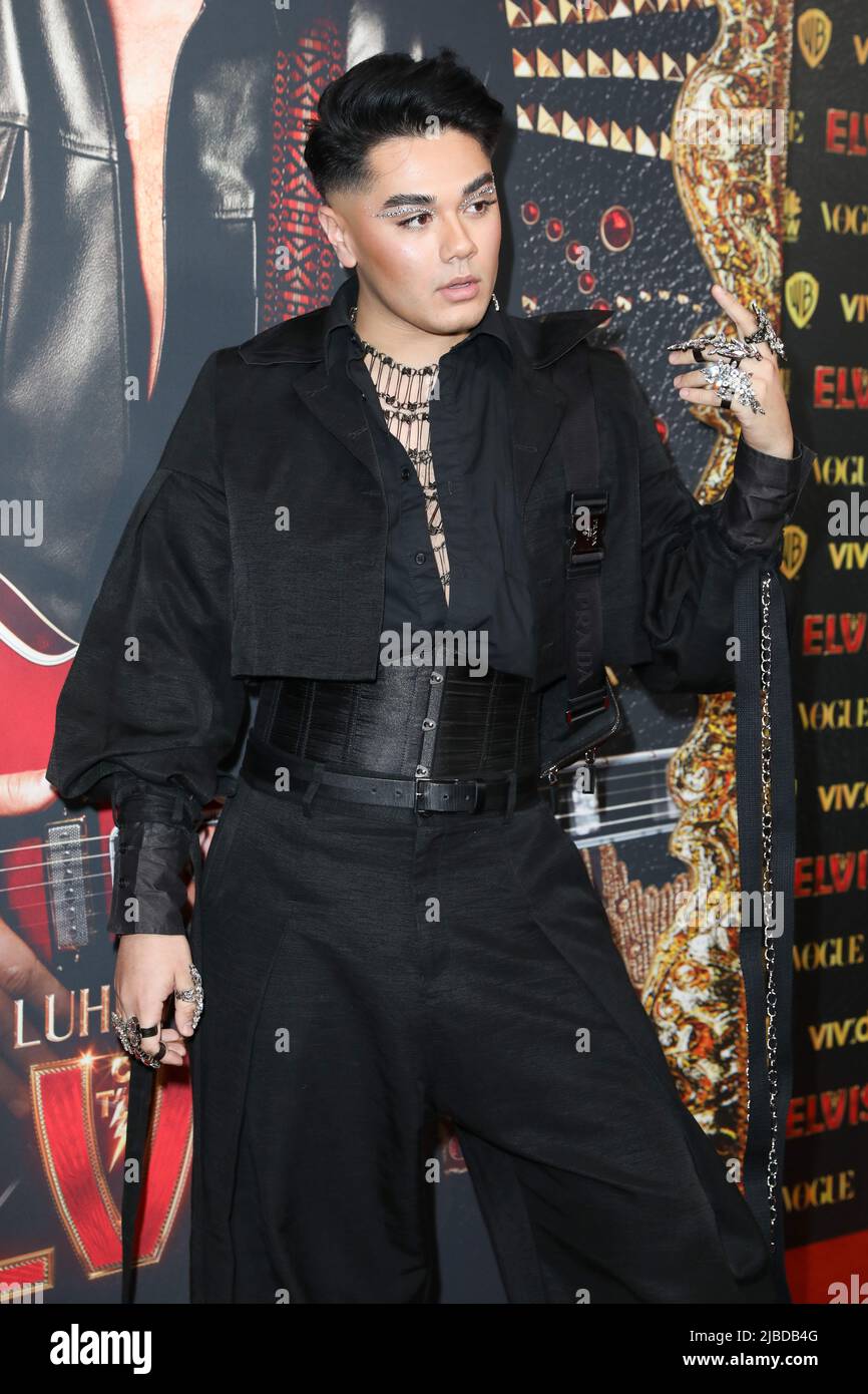 June 5, 2022: SHELDON RILEY attends the Sydney Premiere of ELVIS at The ...