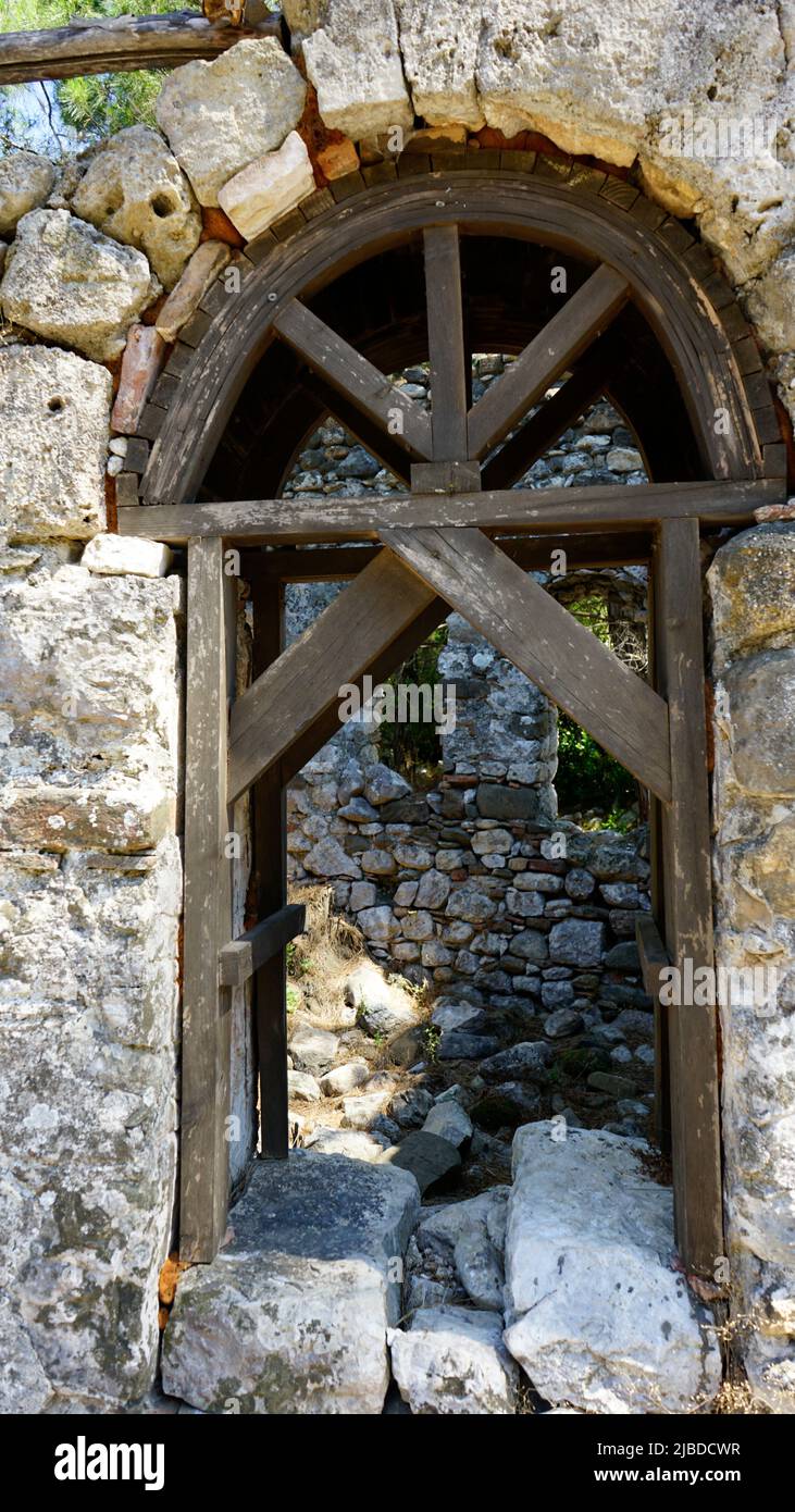 Olympos (Olimpos) historic ancient city, Hellenistic, Roman, Byzantine ...