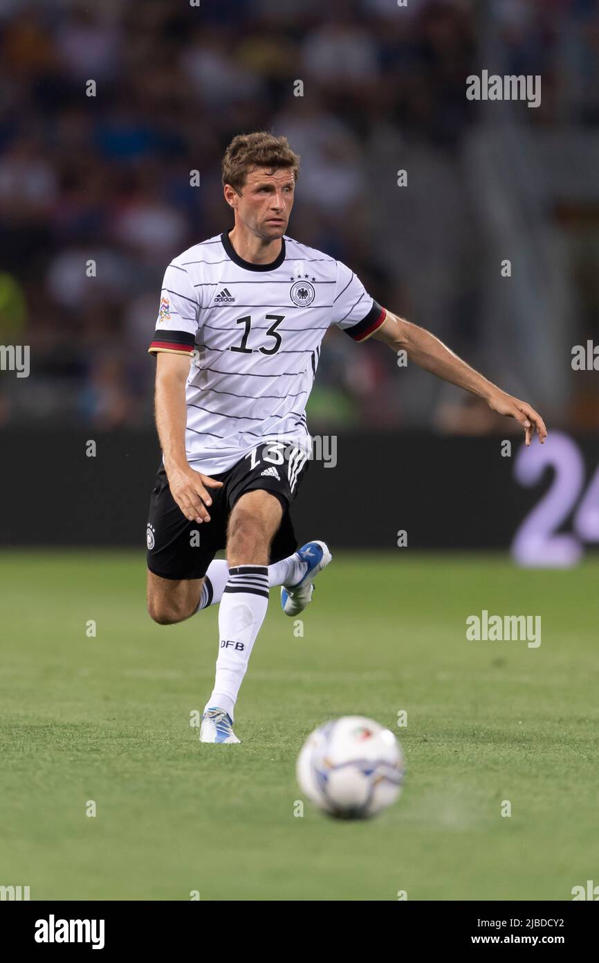 Bologna, Italy. June 4, 2022, Thomas Muller (Germany) during the UEFA ...