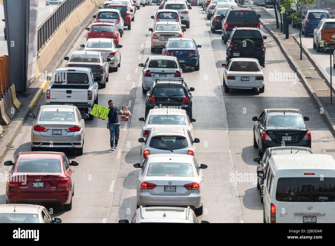 Traffic jam mexico city hi-res stock photography and images - Alamy
