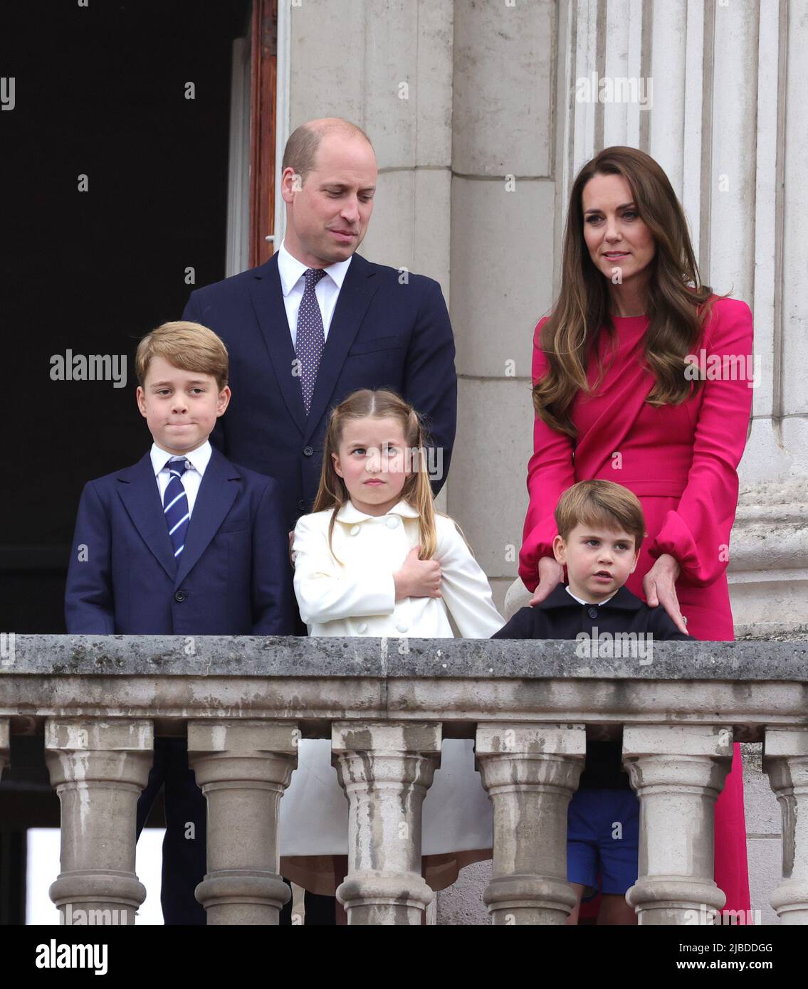 Prince George, the Duke of Cambridge, Princess Charlotte, Prince Louis ...