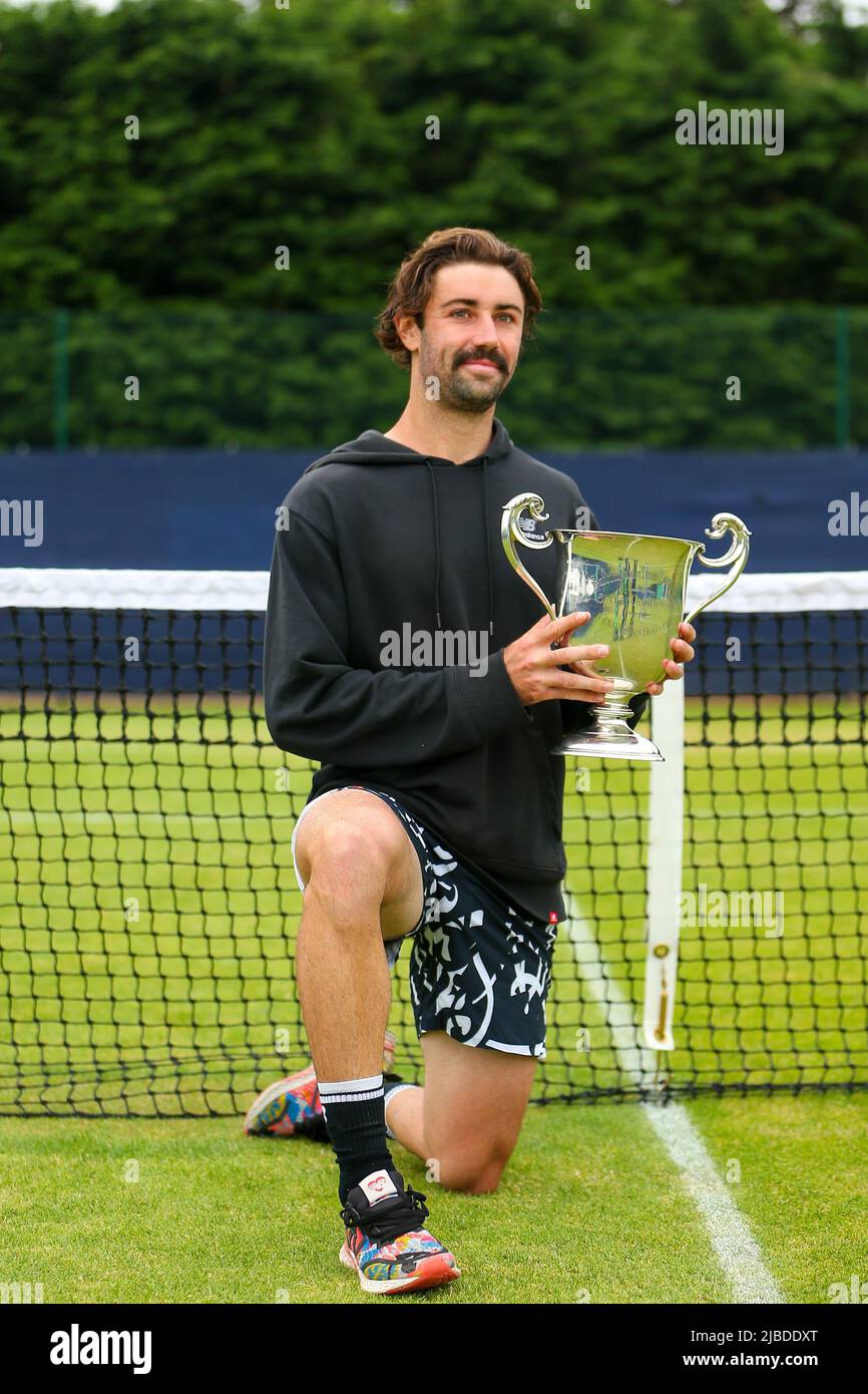 London, England: 5th June 2022; Surbiton Racket & Fitness Club ...
