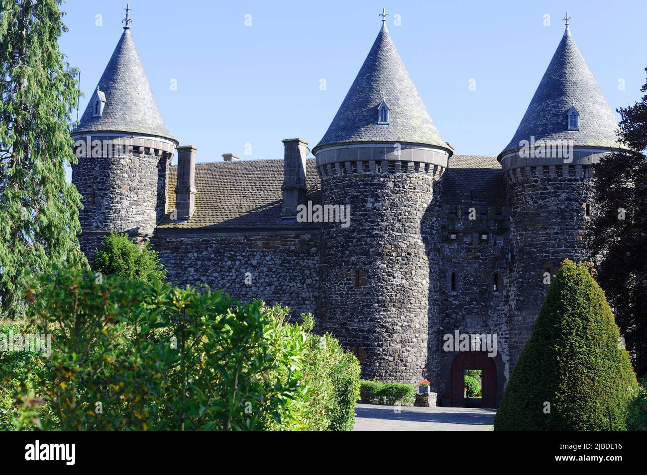 Located in the heart of the Auvergne volcanoes, the 1000-year-old ...