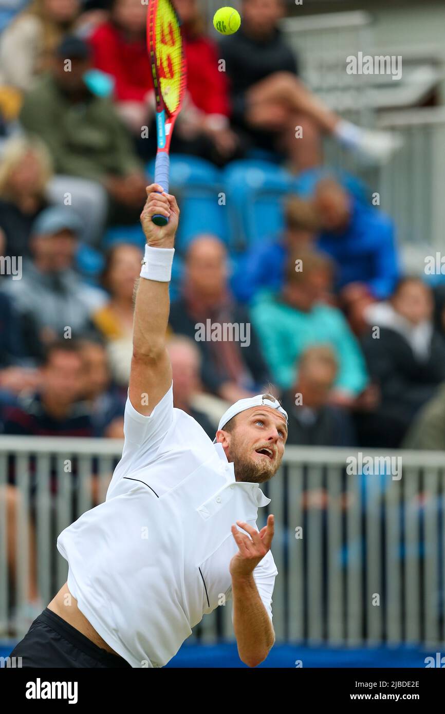 London, England: 5th June 2022; Surbiton Racket & Fitness Club ...