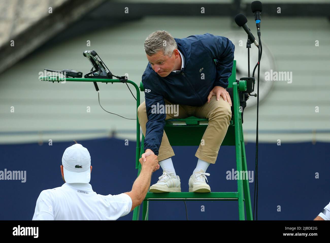 London, England: 5th June 2022; Surbiton Racket & Fitness Club ...