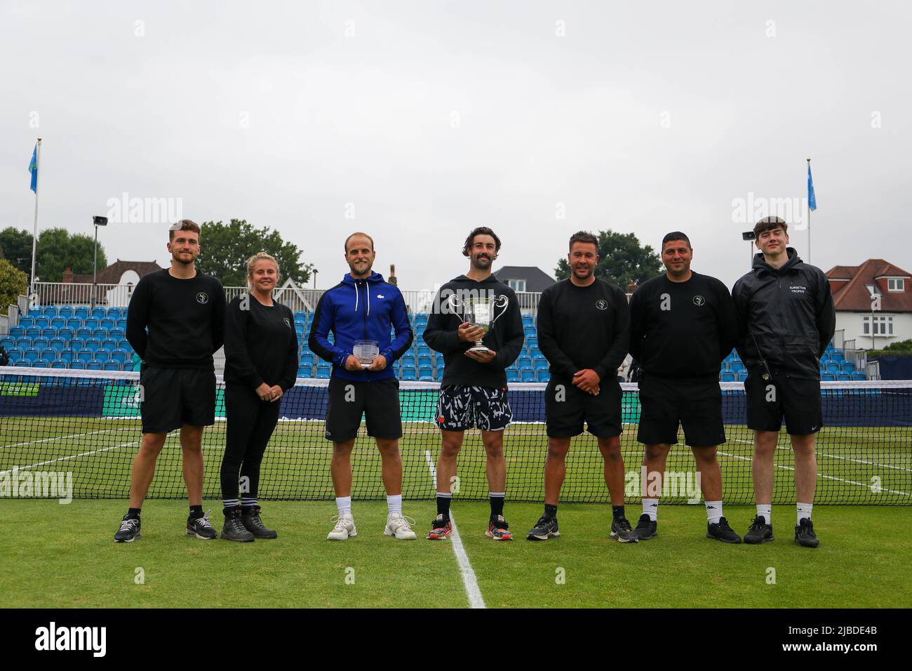 London, England: 5th June 2022; Surbiton Racket & Fitness Club ...