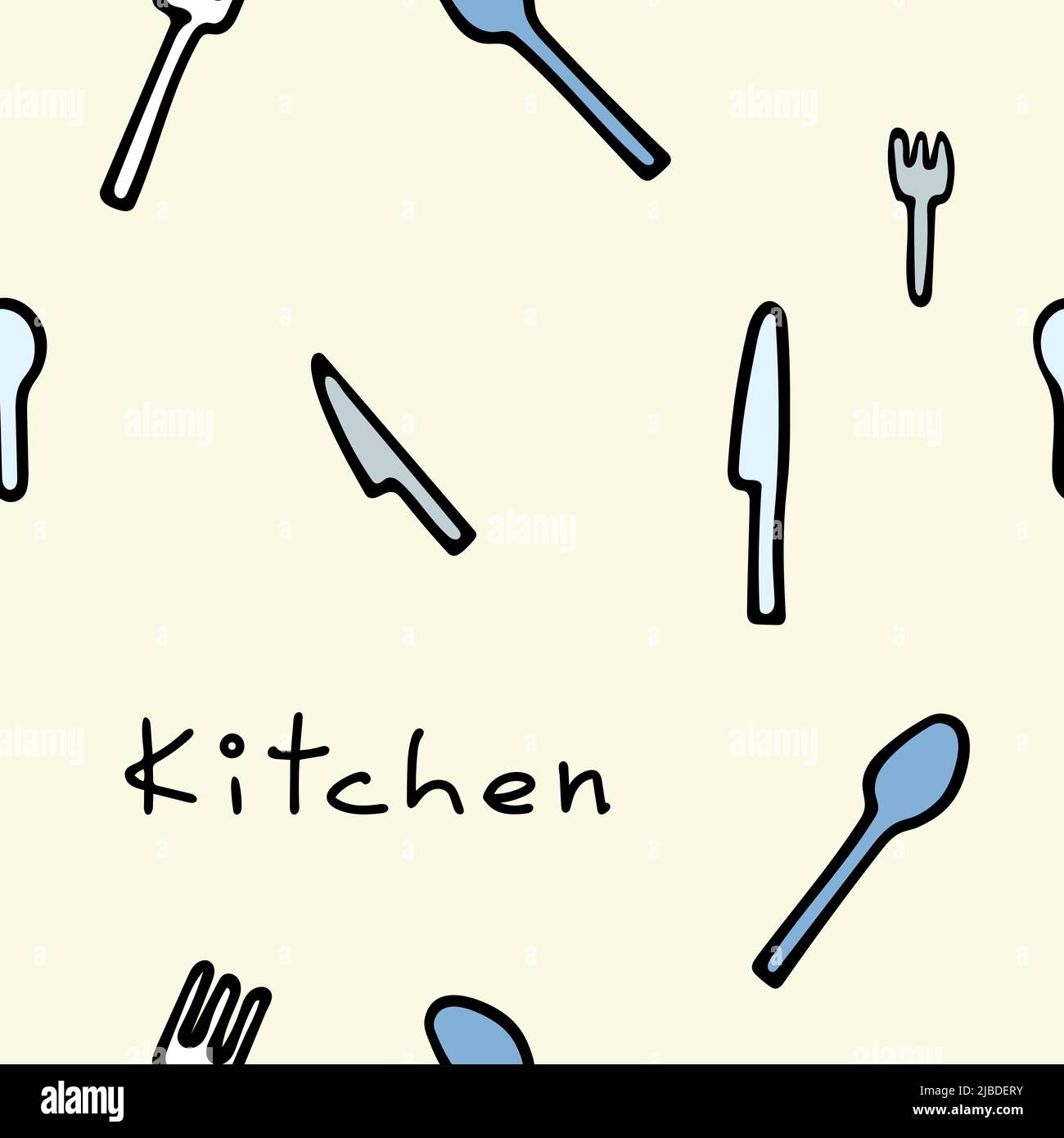 Restaurant menu cutlery pattern hi-res stock photography and images - Alamy