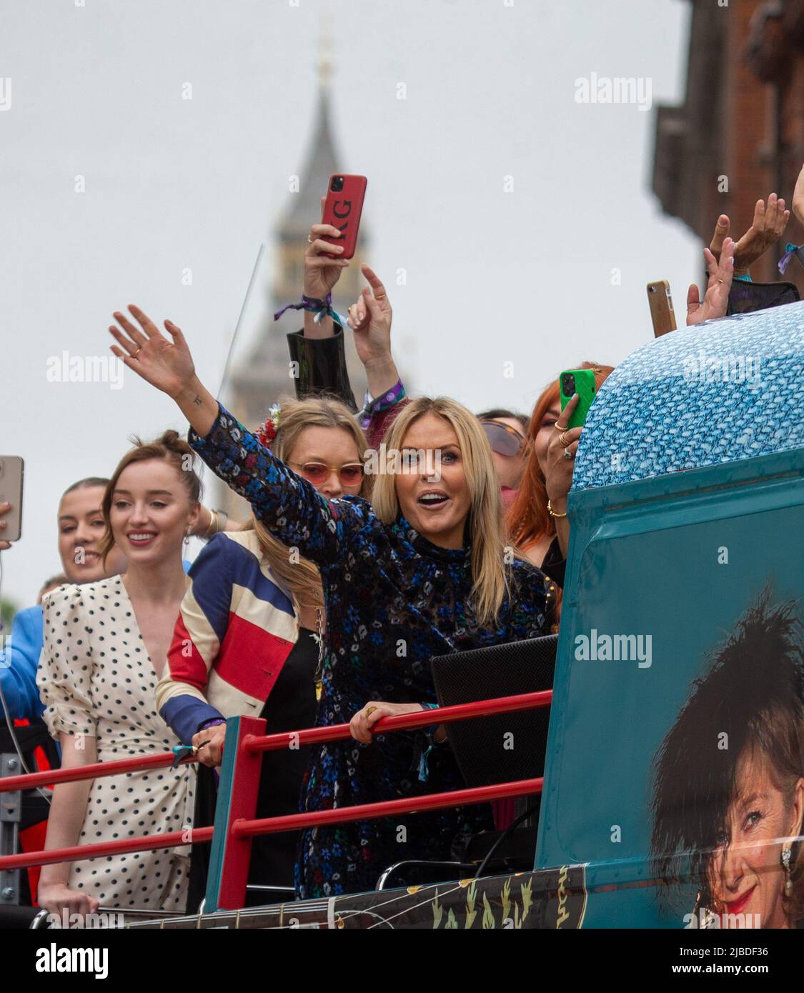 London, England, UK. 5th June, 2022. PATSY KENSIT is seen on a double ...