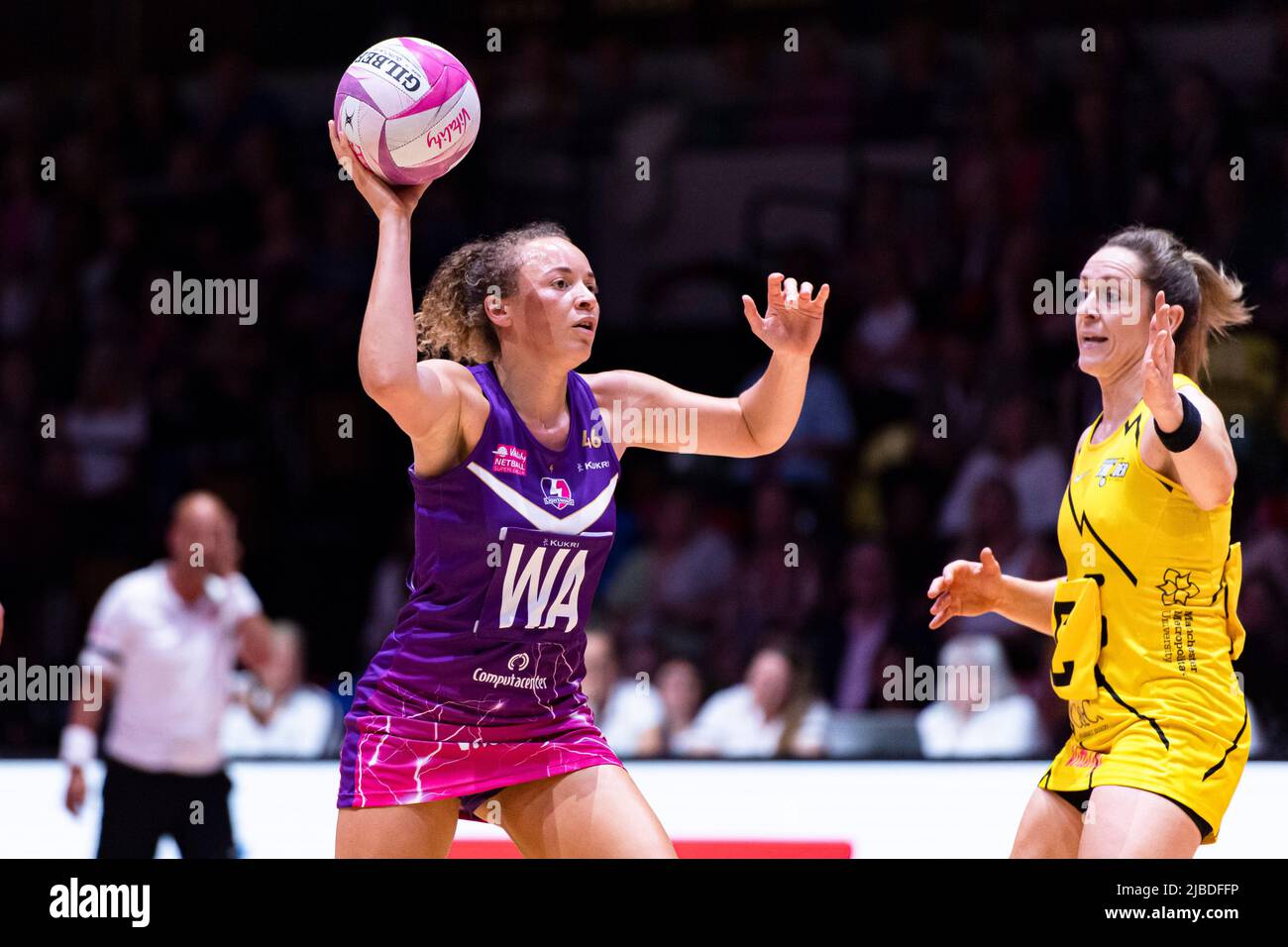 LONDON, United Kingdom. Jun 05, 2022. during Vitality Netball - Grand ...