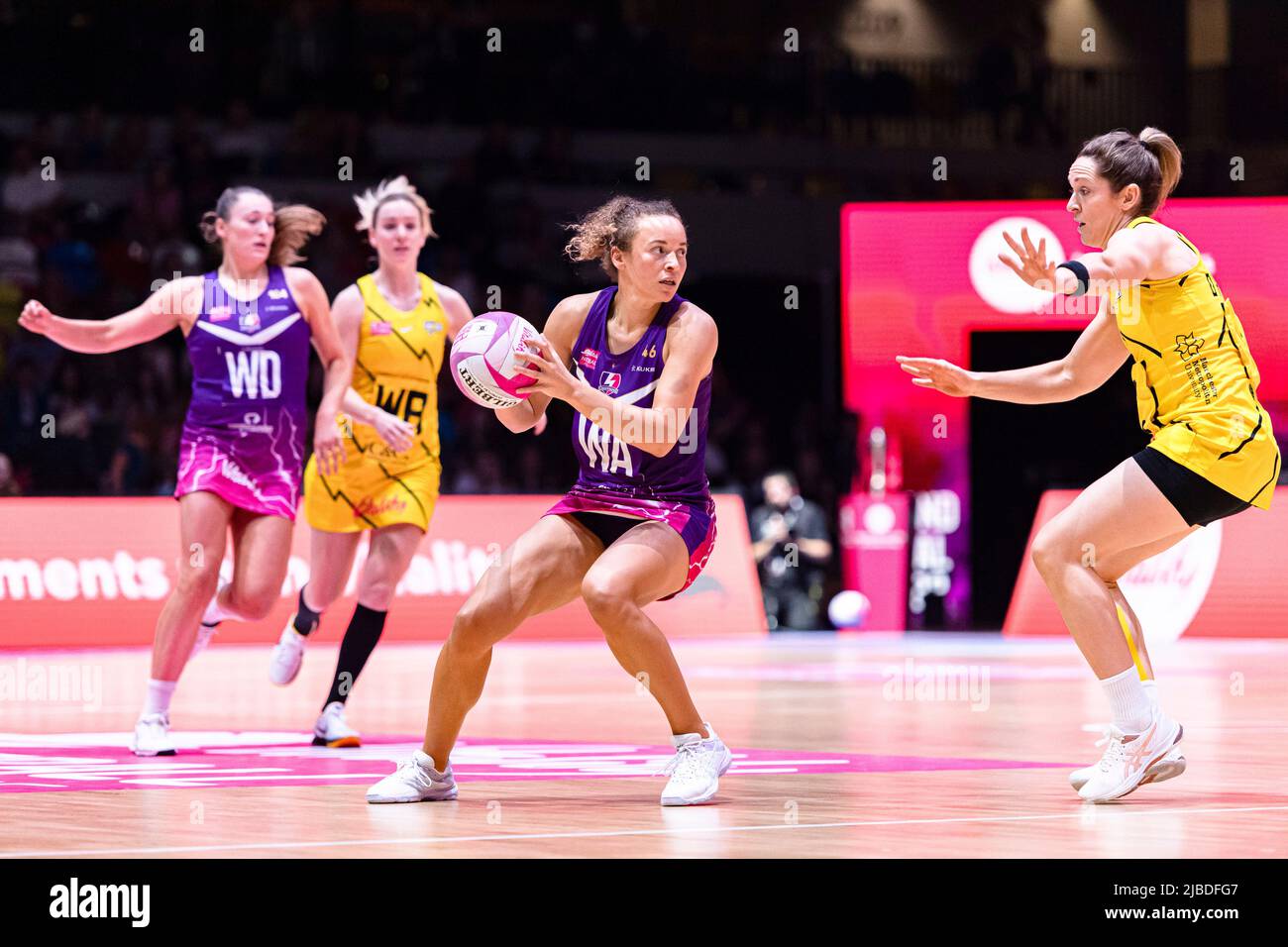 LONDON, United Kingdom. Jun 05, 2022. during Vitality Netball - Grand ...
