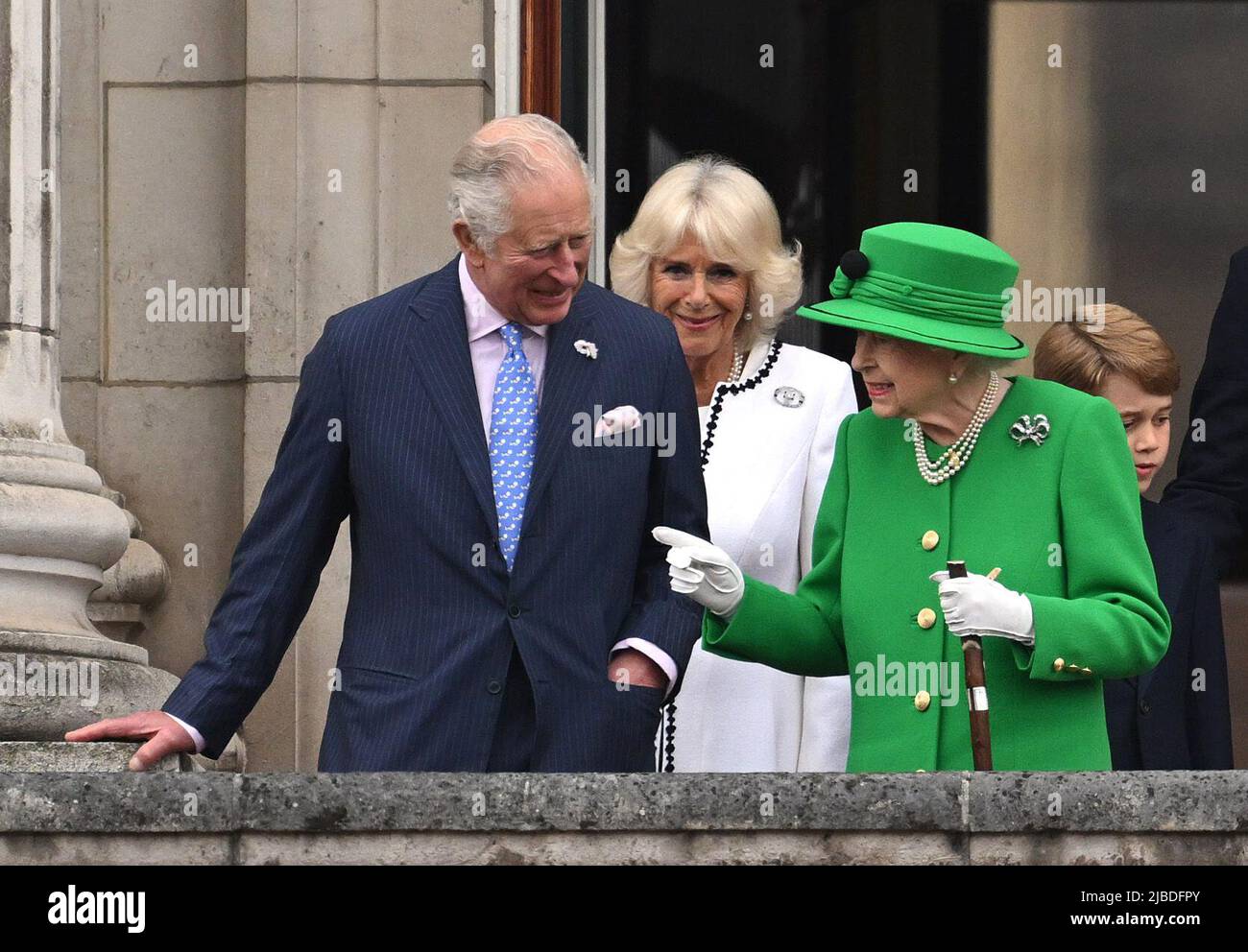 The Prince of Wales, the Duchess of Cornwall and Queen Elizabeth II ...
