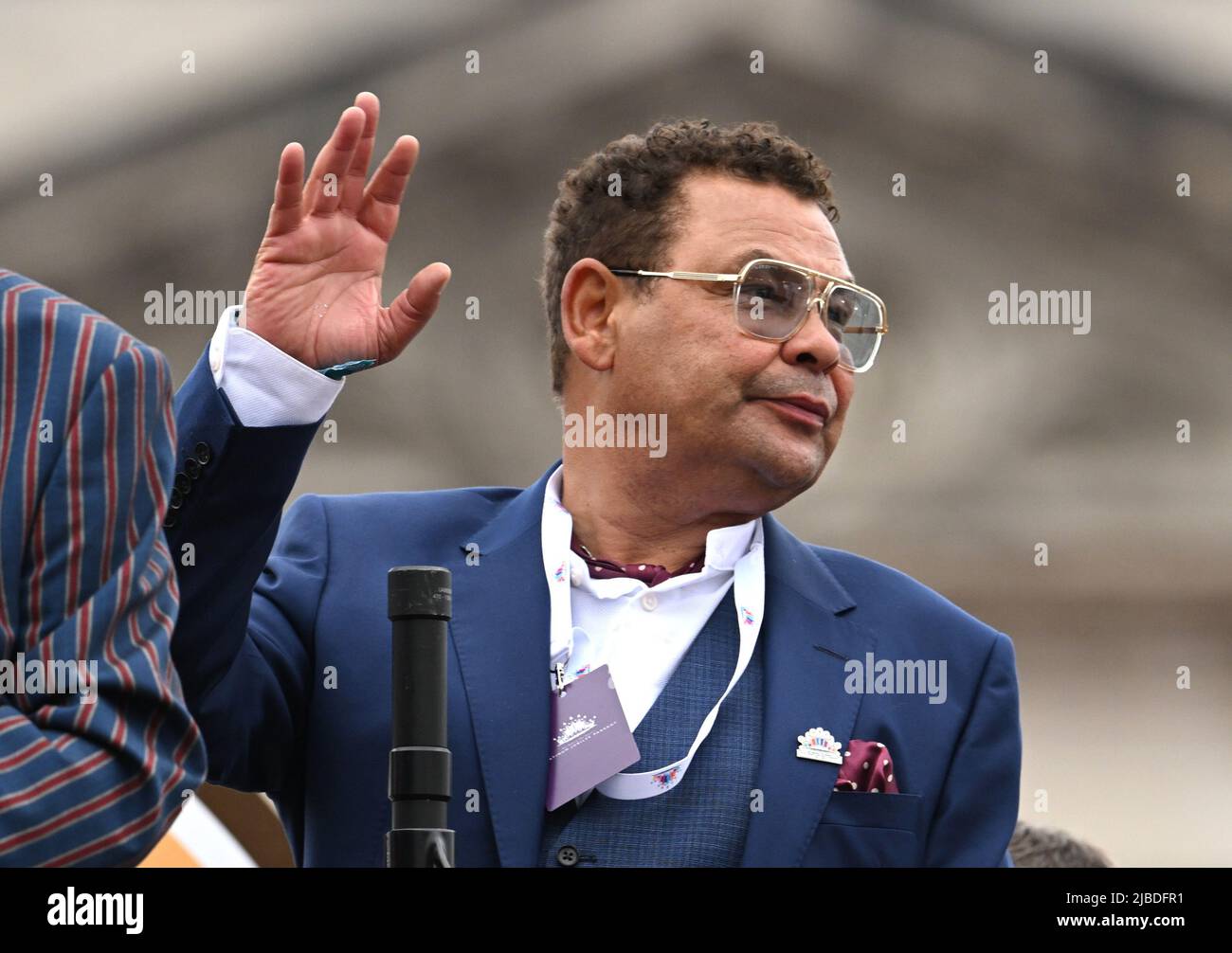 Craig Charles during the Platinum Jubilee Pageant in front of ...