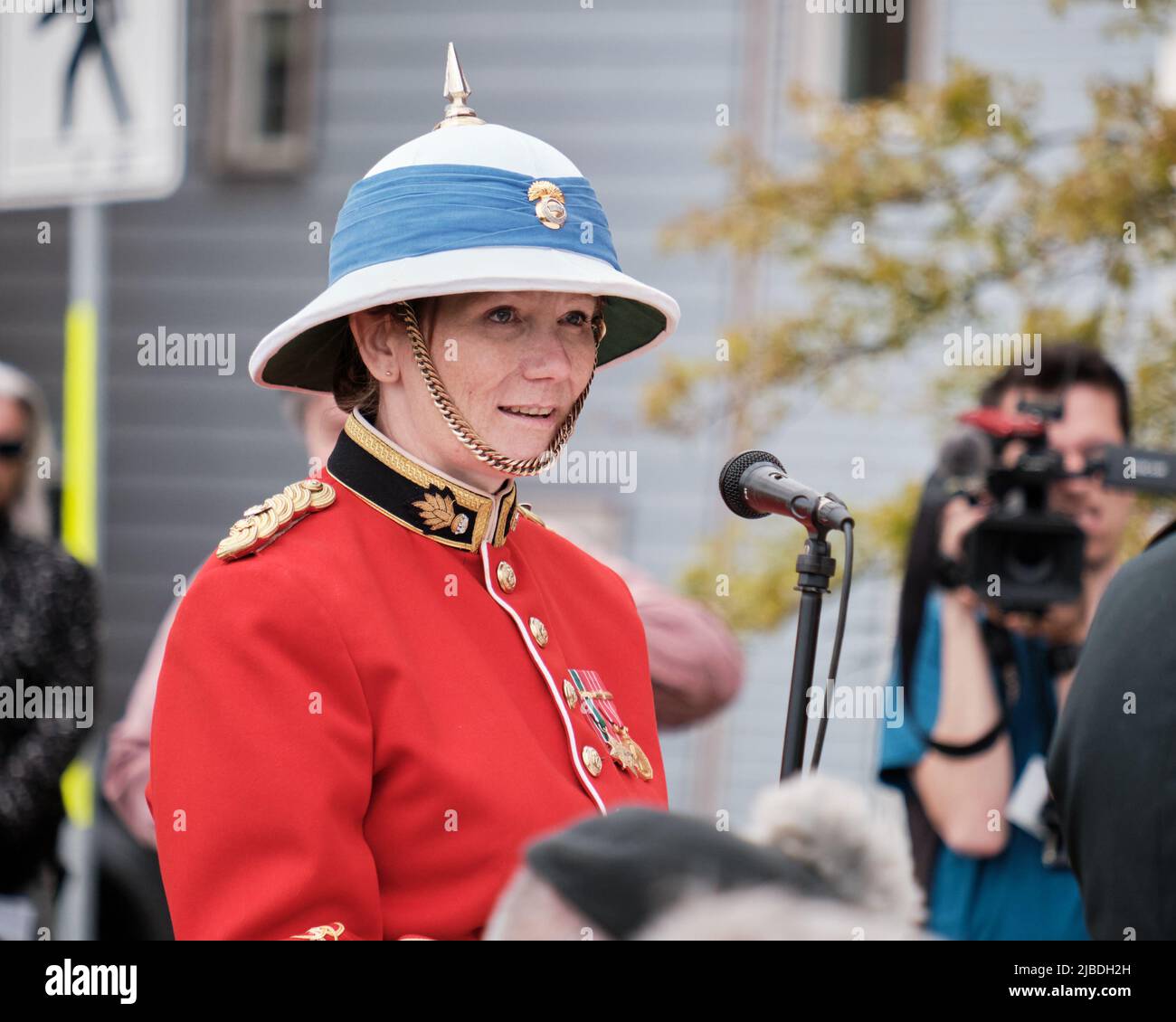 Halifax, Nova Scotia, June 5th, 2022. Lieutenant Colonel Rhonda ...