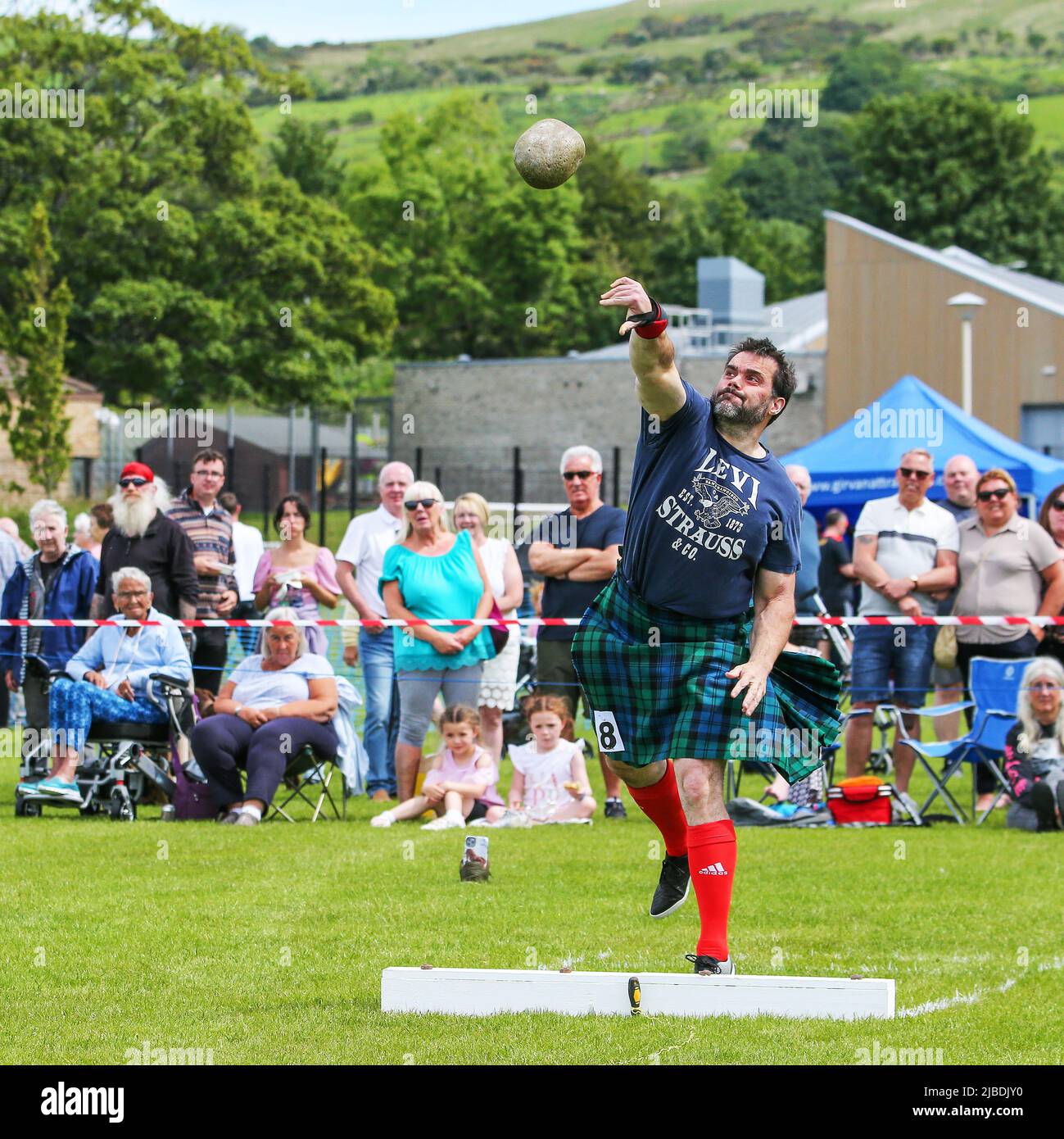 Girvan, UK. 05th June, 2022. After an absence of two years because of ...