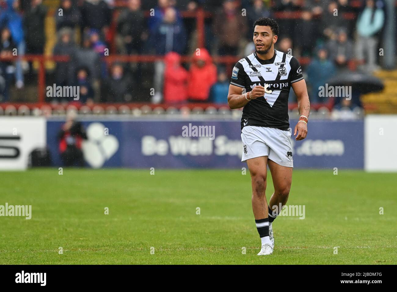 Darnell McIntosh (5) of Hull FC during the game Stock Photo - Alamy
