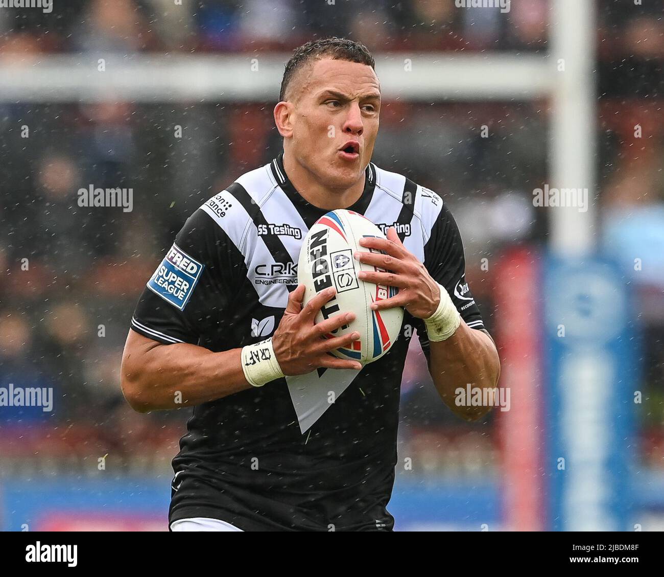 Kane Evans (16) of Hull FC in action Stock Photo - Alamy