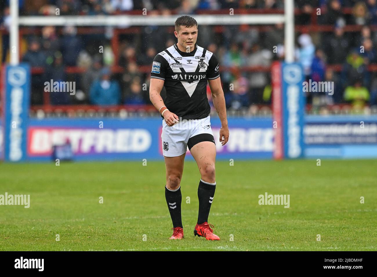 Connor Wynne (23) of Hull FC during the game in, on 6/5/2022. (Photo by ...