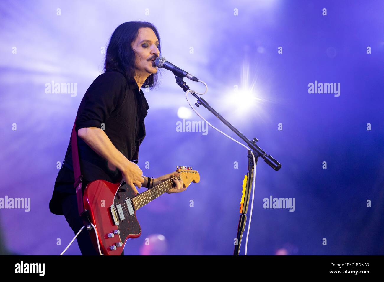 Nuremberg, Germany. 05th June, 2022. Frontman Brian Molko of the ...