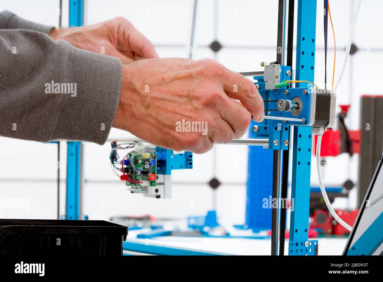 Precision instrument for photo-optical research in the laboratory of ...