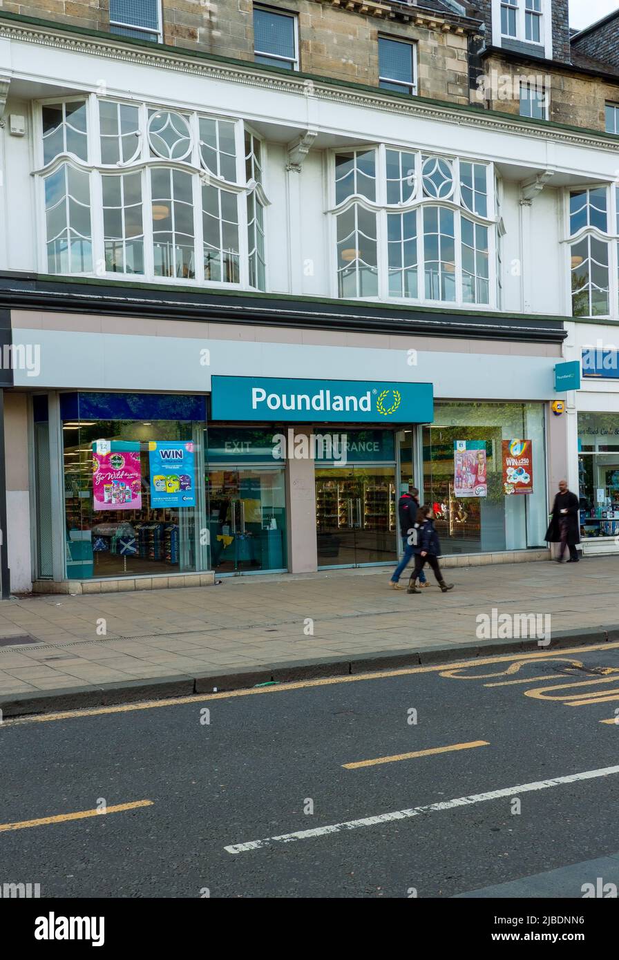 Poundland store in Edinburgh, Scotland, UK Stock Photo - Alamy