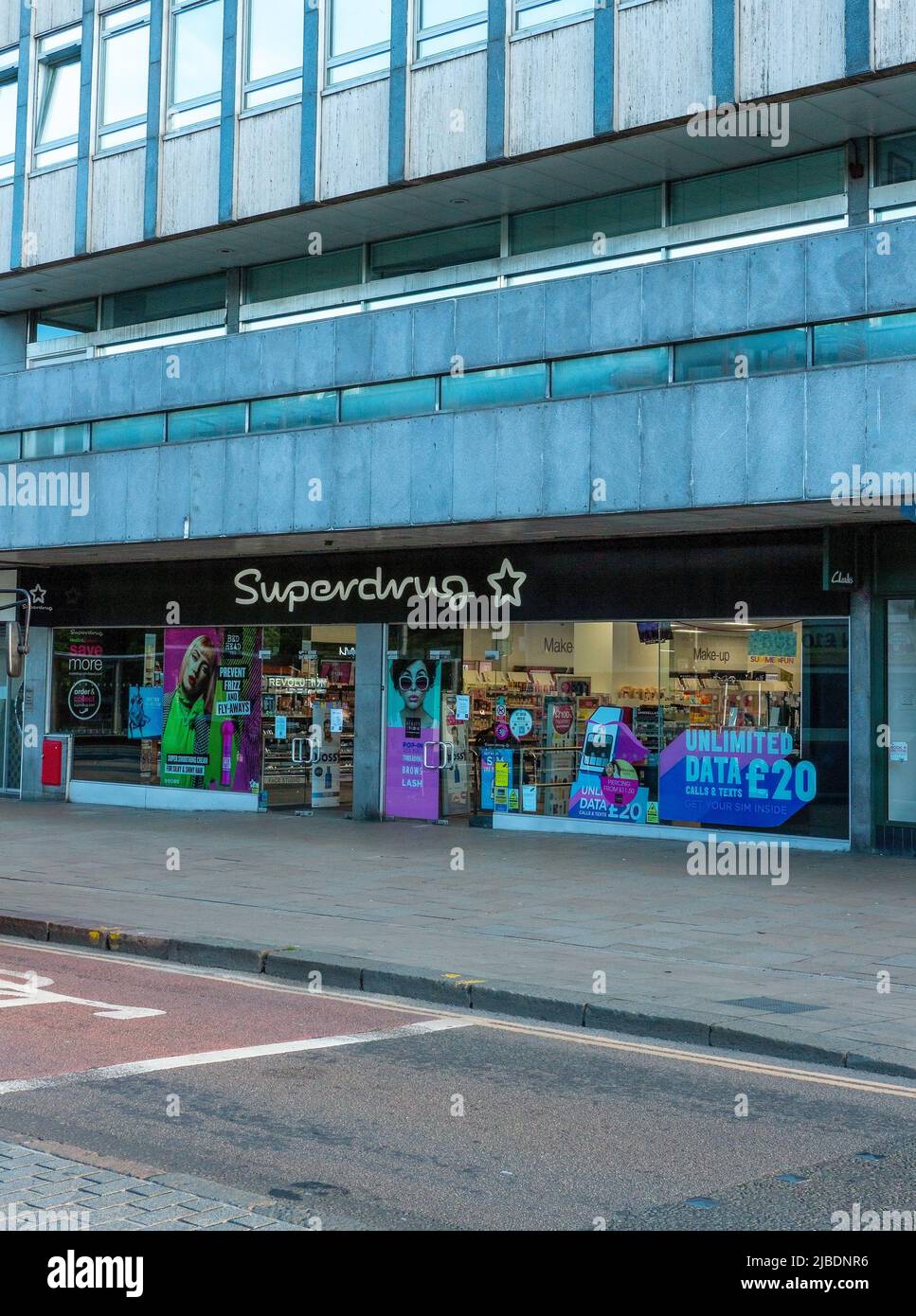 Superdrug store front hi-res stock photography and images - Alamy