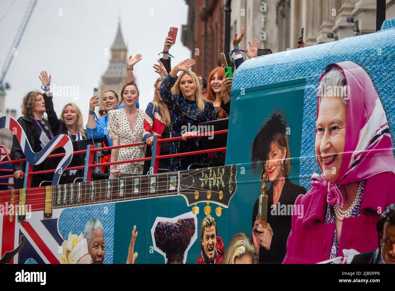 London, England, UK. 5th June, 2022. PATSY KENSIT is seen on a double ...