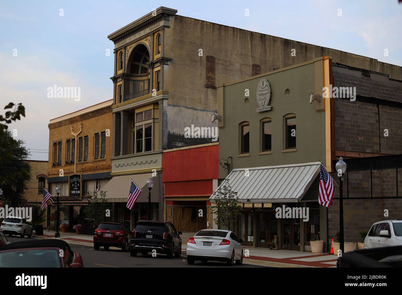 Historic Downtown Marshall Stock Photo - Alamy