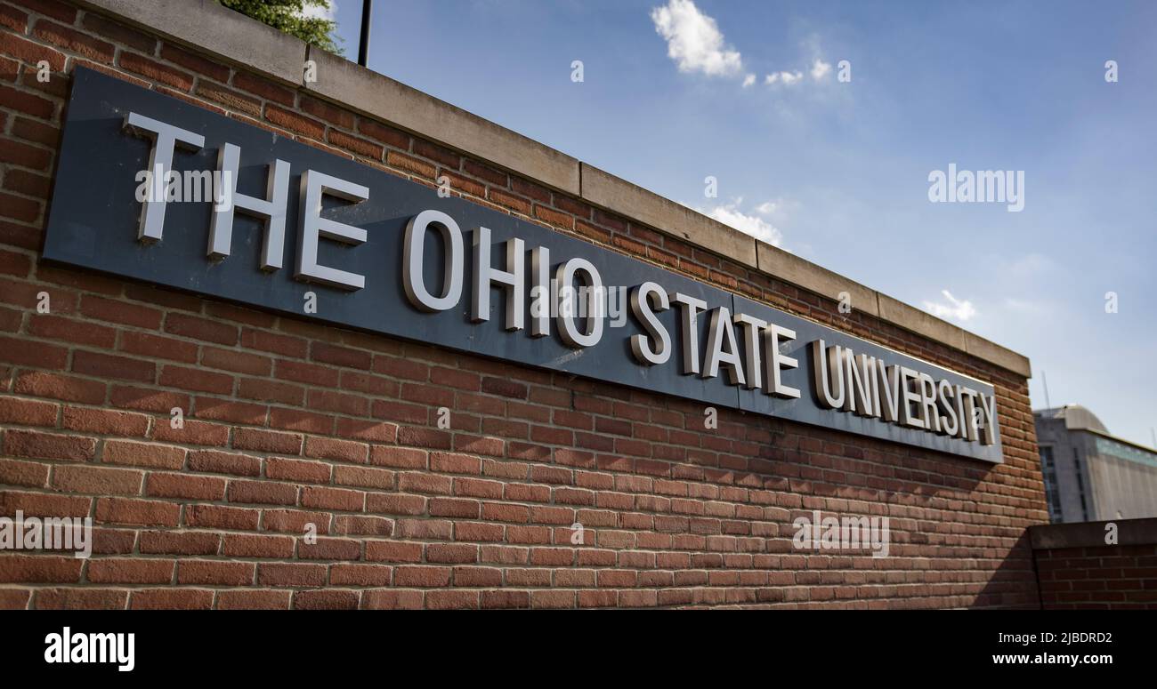 Columbus, Ohio - May 29, 2022: The Ohio State University Buckeyes ...