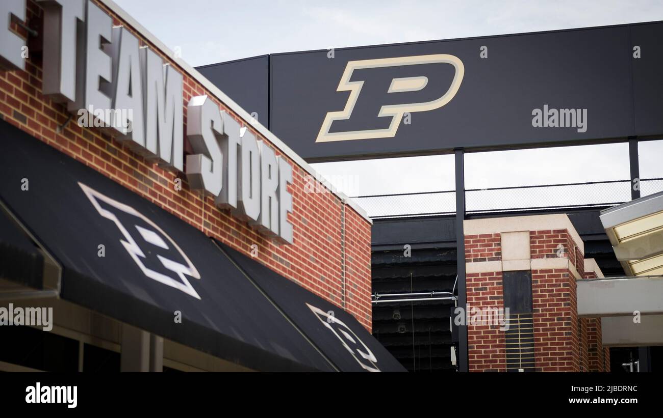 Purdue university logo hi-res stock photography and images - Alamy